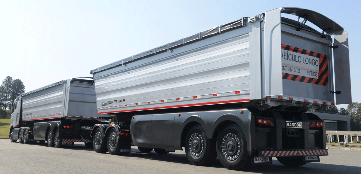 Randon Implementos desenvolve conceito inovador de semirreboque